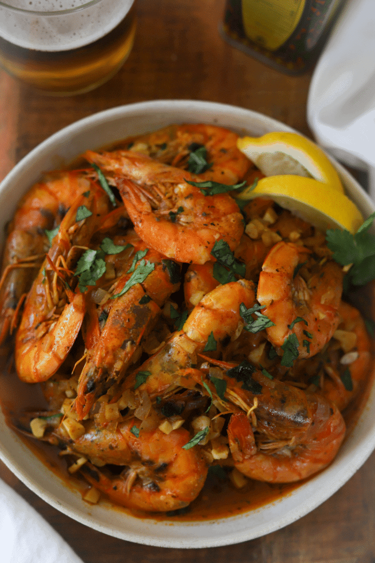 Traditional Shrimp Mozambique Recipe