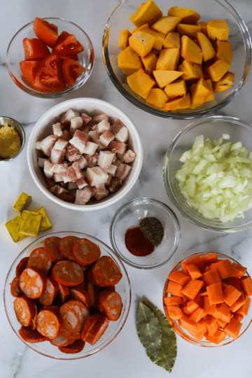 Simple Feijoada Recipe - Cape Verdean Stewed Beans - Crumb-Snatched