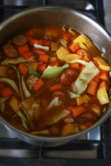 Simple Feijoada Recipe - Cape Verdean Stewed Beans - Crumb-Snatched