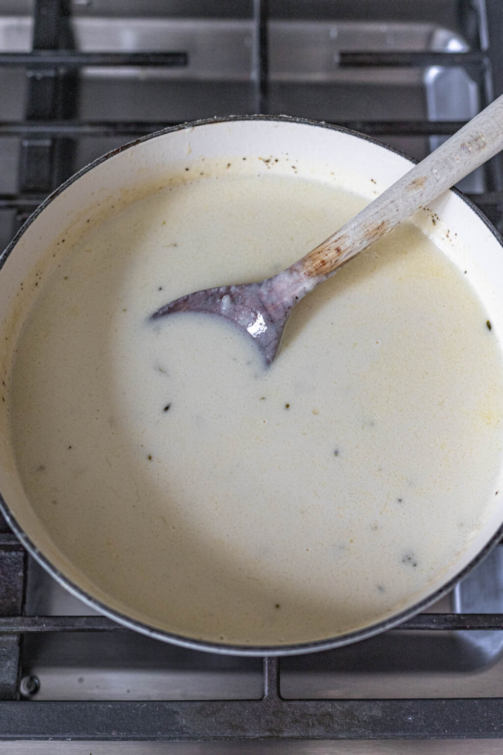 Clam Chowder in a Bread Bowl - New England Style - Crumb-Snatched