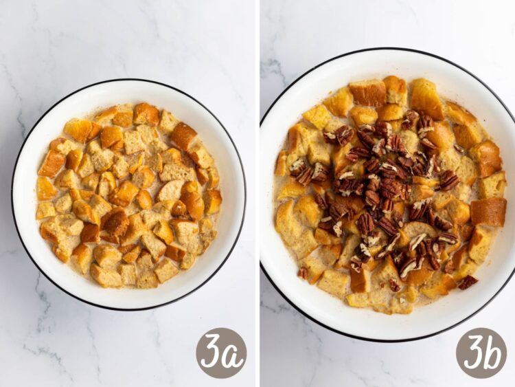 Best Ever Bread Pudding with Bourbon Sauce - Crumb-Snatched