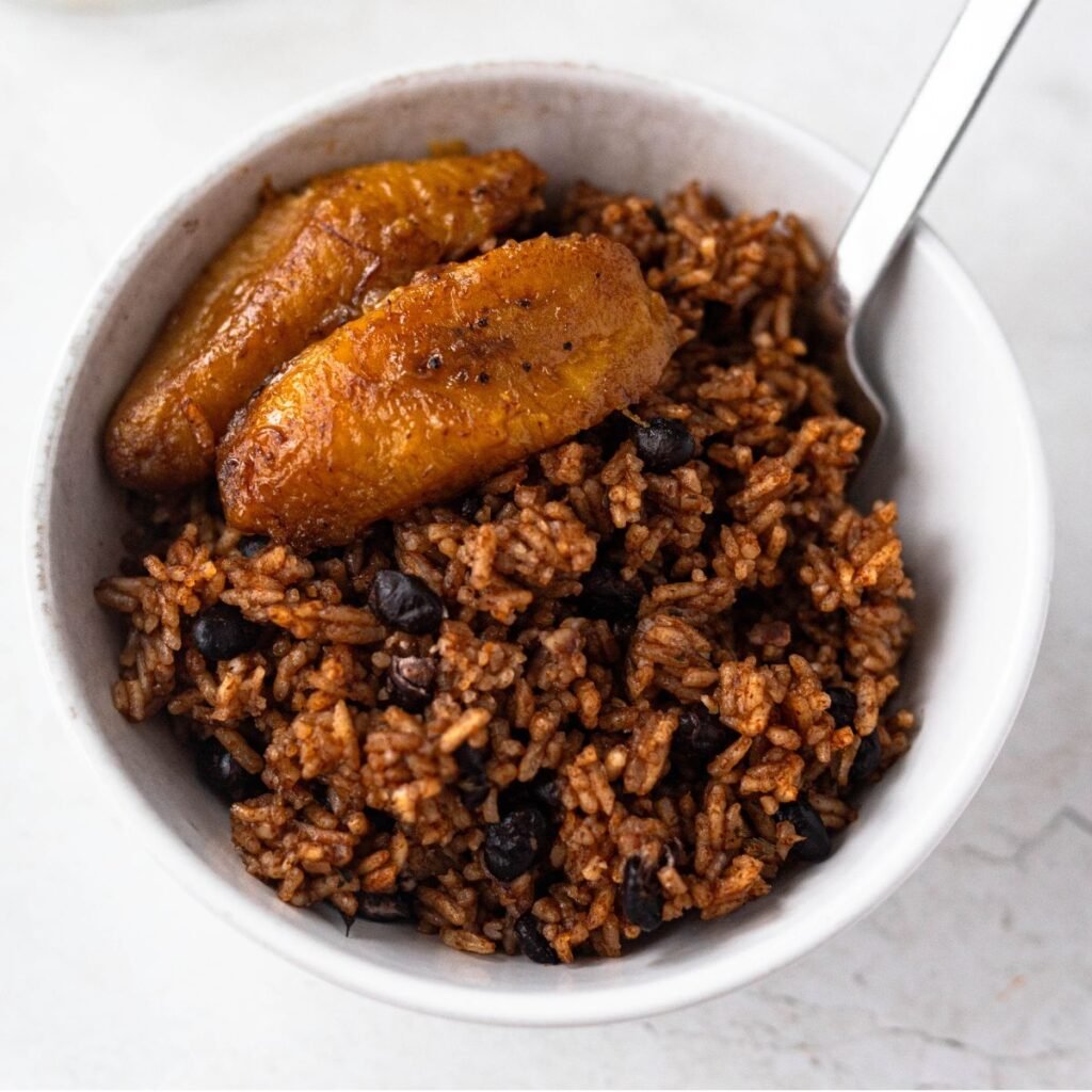 Dominican Rice and Black Beans (Moro de Habichuelas Negras)