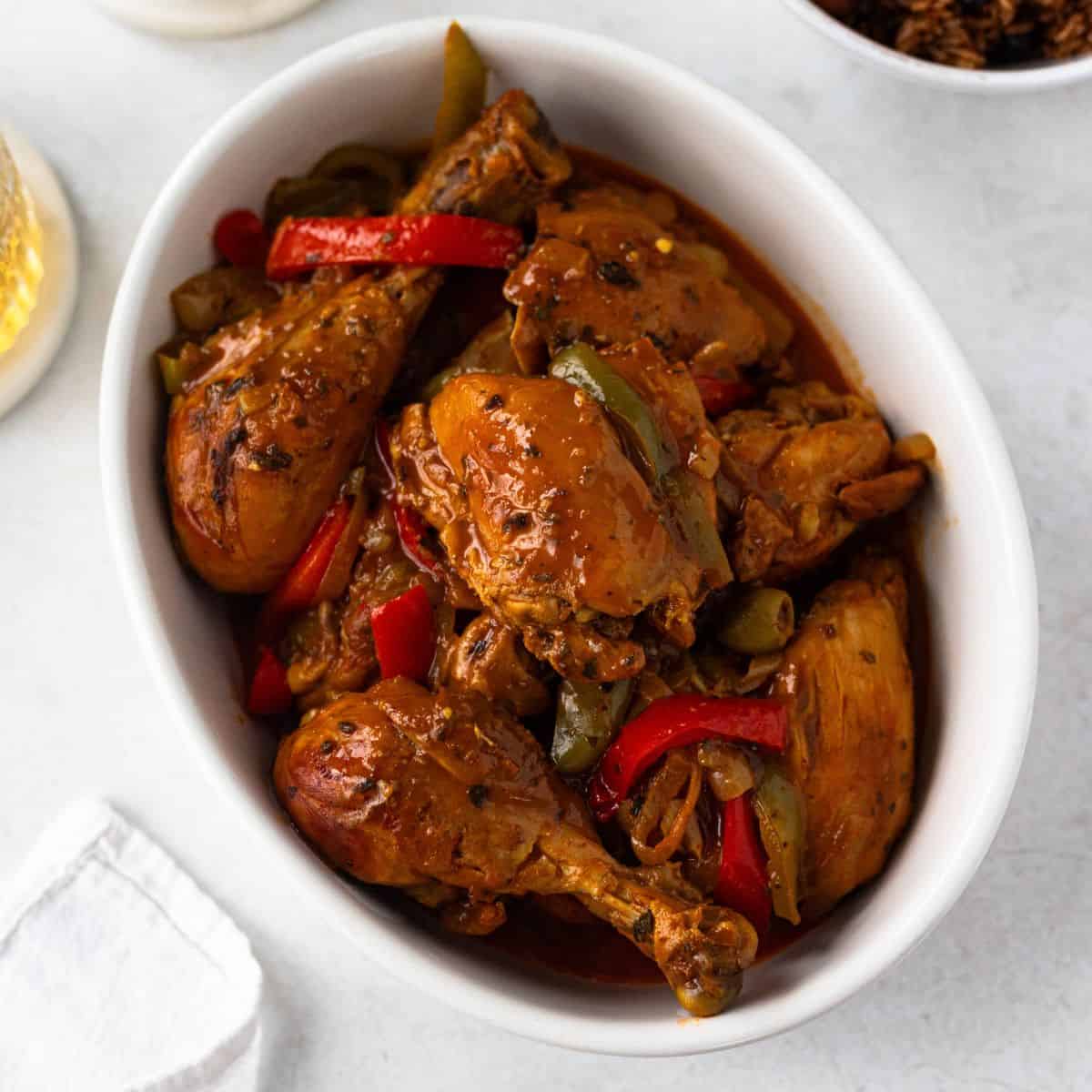 Pollo Guisado (Dominican Stew Chicken)